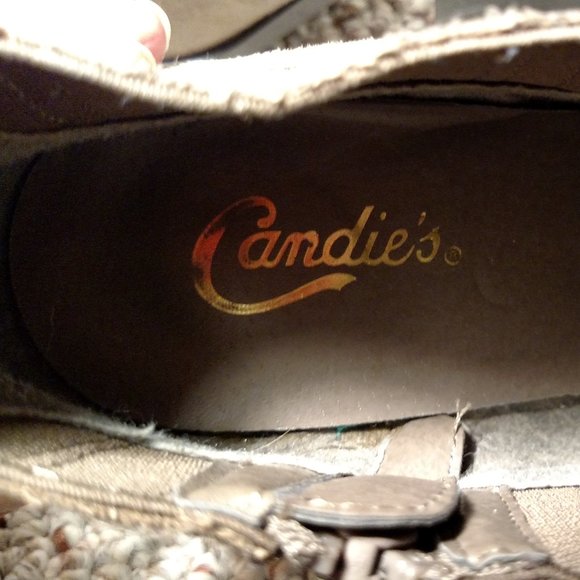 Candie's | Shoes | Candies Tan Suede Ankle Boots With 3 Inch Heel Size ...